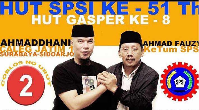 Hadirkan Prabowo dan Dewa 19, Peringatan HUT SPSI ke-51 dan Gasper ke-8 Termegah - VISI.NEWS